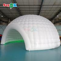 China Portable Igloo Inflatable Air Dome Tent with LED for Outdoor Events Backyard Parties for sale