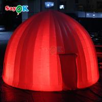 China Commercial PVC Inflatable Igloo Dome Tent with LED and Easy Setup for Outdoor Events for sale