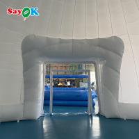 China Commercial PVC Inflatable Dome LED Tent with Two Doors for Outdoor Events for sale