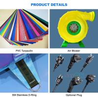 China 10mx8m Commercial PVC Inflatable Tent with Easy Setup and Waterproof Design for Outdoor Events for sale