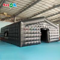 China Custom Logo Printed Inflatable Movie Theater Tent with Flame-Retardant PVC and Weather-Resistant Design for Outdoor Events for sale