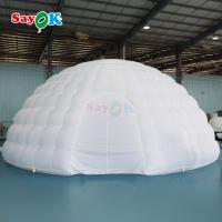 China Outdoor Inflatable Igloo Dome LED Party Tent with Easy Setup for Commercial Events for sale