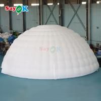 China Outdoor Inflatable Igloo Dome LED Party Tent with Easy Setup for Commercial Events for sale