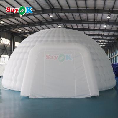 China Outdoor Inflatable Igloo Dome LED Party Tent with Easy Setup for Commercial Events for sale