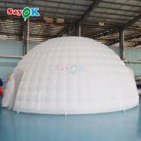 China Outdoor Inflatable Igloo Dome LED Party Tent with Easy Setup for Commercial Events for sale