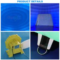 China Outdoor Inflatable Igloo Dome LED Party Tent with Easy Setup for Commercial Events for sale