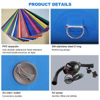 China Weather-resistant Waterproof UV Resistant Inflatable Swimming Pool Tent for Outdoor and Backyard Use for sale