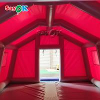 China Waterproof Outdoor Inflatable Rescue Tent PVC Emergency Shelter with Easy Setup for sale