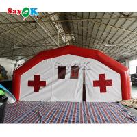 China Waterproof Outdoor Inflatable Rescue Tent PVC Emergency Shelter with Easy Setup for sale