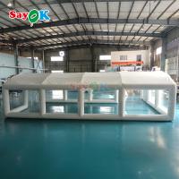 China Weather-resistant Waterproof UV Resistant Inflatable Swimming Pool Tent for Outdoor and Backyard Use for sale