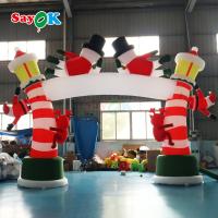 China Custom Inflatable Christmas Arch for Outdoor Events, Festivals and Promotions for sale