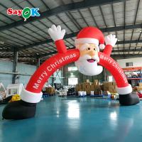 China Custom Christmas Inflatable Arch for Outdoor Events, Festivals Decorations and Promotions for sale