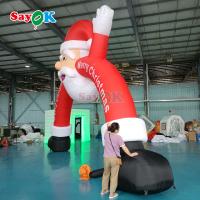 China Custom Christmas Inflatable Arch for Outdoor Events, Festivals Decorations and Promotions for sale