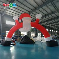 China Custom Christmas Inflatable Arch for Outdoor Events, Festivals Decorations and Promotions for sale