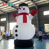 China Custom Inflatable Snowman for Outdoor Christmas Decorations and Events for sale