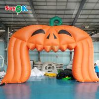 China Waterproof PVC Inflatable Pumpkin Arch for Halloween Outdoor Events - Customizable Size & Weather Resistant for sale