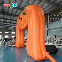 China Waterproof PVC Inflatable Pumpkin Arch for Halloween Outdoor Events - Customizable Size & Weather Resistant for sale