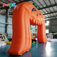 China Waterproof PVC Inflatable Pumpkin Arch for Halloween Outdoor Events - Customizable Size & Weather Resistant for sale