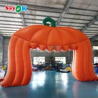 China Waterproof PVC Inflatable Pumpkin Arch for Halloween Outdoor Events - Customizable Size & Weather Resistant for sale