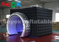 China Inflatable Cube Tent Photo Booth 3.5x2.8x2.5m Customizable LED Lighting for Wedding Events for sale