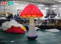 China 2m 16 Color LED Inflatable Mushroom Light Decoration for Advertising Events for sale