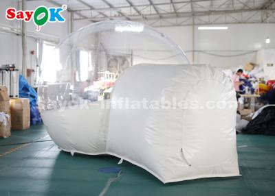 China Inflatable Transparent Bubble Tent 3m PVC Outdoor Camping Tent for Family Backyard with CE SGS ROHS for sale