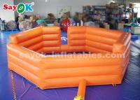China 6m Outdoor Inflatable Football Field for Playground Sports Games 1.5mH for sale