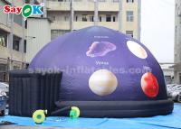 China 8m Inflatable Planetarium Dome Tent with Oxford Cloth - Accommodates 50-60 Children for Educational Astronomy Projects for sale