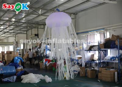 China 1.5m 16 Color LED Inflatable Hanging Jellyfish Decoration for Events Rental for sale