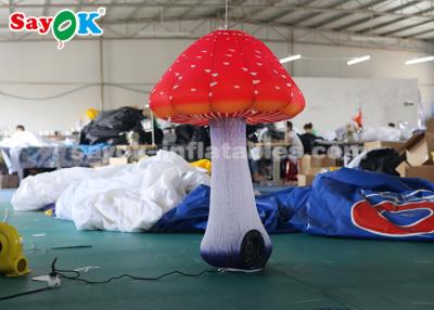 China 1.5m Inflatable Mushroom LED Decoration for Festival Events Party Wedding for sale