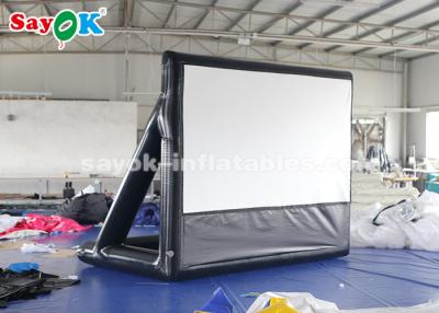 China Sayok Airblown Inflatable Outdoor Movie Screen 2.63x3.4m Projection Cloth for Science Centers for sale