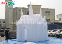 China White 210D Oxford Cloth Inflatable Bouncy Castle for Children Custom Size 1 Piece for sale