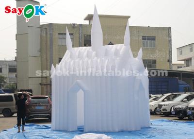 China White 210D Oxford Cloth Inflatable Bouncy Castle for Children Custom Size 1 Piece for sale
