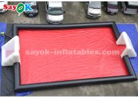 China Giant Inflatable Football Field 15x8m PVC Tarpaulin Sports Game for Park Rental for sale