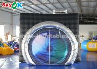 China Inflatable Party Tent 3x2.7x2.5m Oxford Cloth Photo Booth Fire Resistant with LED for sale
