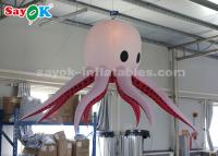 China 2m Nylon Cloth Inflatable Octopus With Remote Controller For Party Decoration for sale