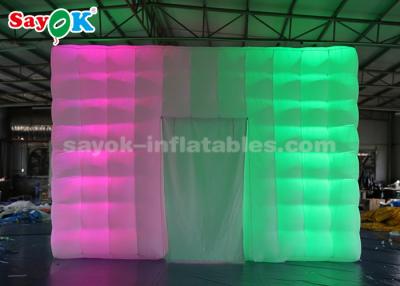 China Sayok 5x5x3.5m Inflatable Air Tent with LED Lights for Party Wedding Event for sale