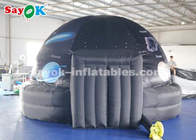China 4m Inflatable Mobile Planetarium Dome Tent for Children Education 20-25 Kids for sale