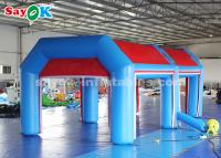 China Sayok 6x3m Inflatable Air Tent Waterproof Oxford Fabric for Picnic Blue Red for sale