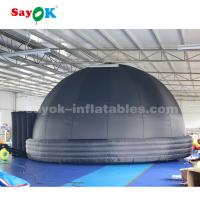 China 7 Meter Mobile Waterproof Inflatable Planetarium Dome Tent For Schools for sale