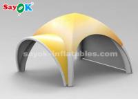 China Customized Inflatable Camping Tent X Shape Portable Air Tent for Trade Show Easy Assemble 1pc for sale