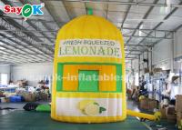 China Inflatable Lemonade Juice Kiosk 3x3x4m Oxford Cloth Outdoor Tent for Amusement Parks for sale