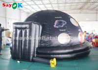 China Full Printing 4m Inflatable Planetarium Dome for School Astronomy Teaching for sale