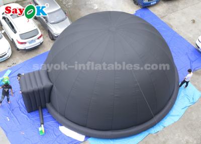 China 8 Meter Inflatable Planetarium Dome with UL Certified Air Blower and PVC Floor Mat for Astronomy Education for sale