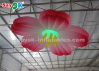 China 3m LED Light Hanging Flower Inflatable Lighting Decoration For Wedding for sale