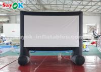 China Inflatable Movie Screen 3m x 2.55m Portable Outdoor Projector Screen with Air Blower CE Certified for sale