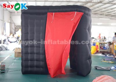 China Portable Inflatable Photo Booth 2.6x2.4m Water Resistant Oxford Cloth for Weddings Events Advertising for sale
