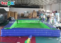 China Inflatable Billiards Ball Field 8x5x0.5m PVC Tarpaulin for Kids Adults Garden Sports Game for sale