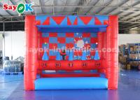 China Inflatable Interactive Archery Range Game 3.5x2.5x2.8m with Longbow and Foam Tipped Arrows for sale