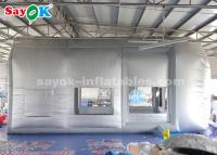 China Kampa Inflatable Paint Booth 8.5x4.5x4m Oxford Cloth PVC Portable Spray Booth for sale